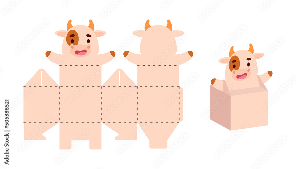 Simple Box Template For Children