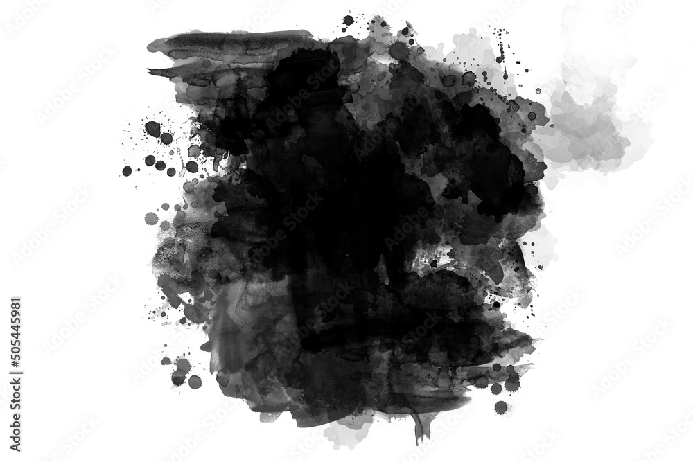 Watercolor portrait paint masks, photo frame, Photoshop overlay ...