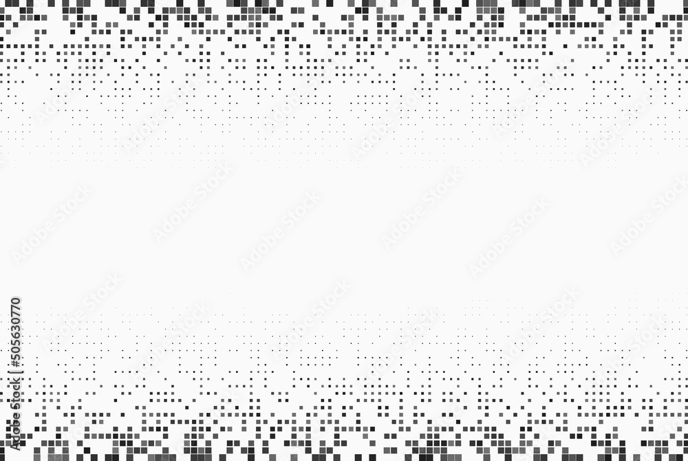 Black random pixel pattern. Mixed pixel texture background. Classic ...