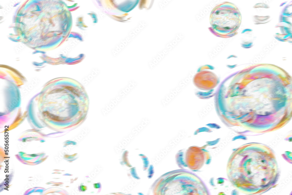 Bubbles Photoshop Overlays: Realistic Soap air bubbles Photo effect ...