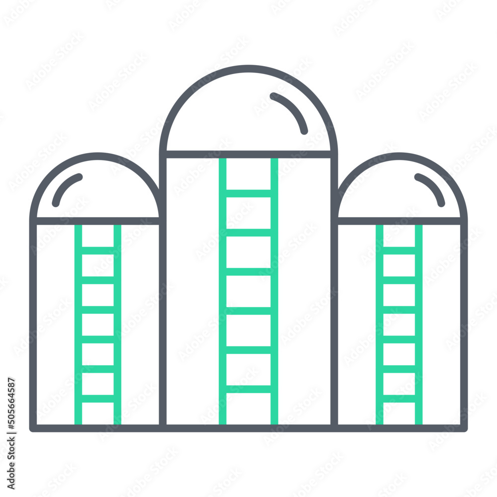 Silo Icon Design Stock Vector | Adobe Stock