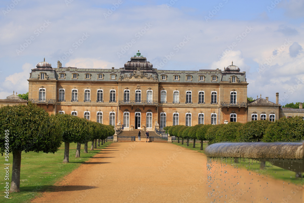 Wrest Park, Silsoe, UK, 2022. Palatial Manor house owned by English ...