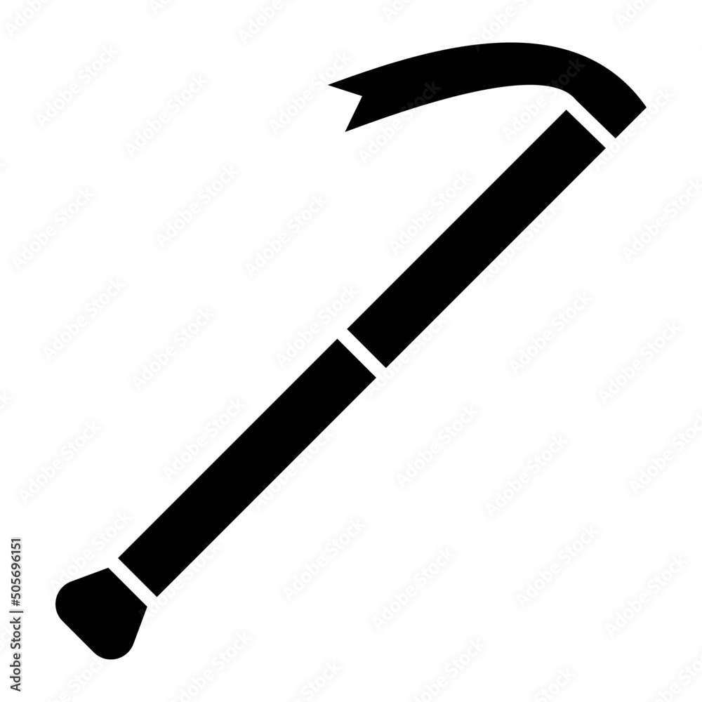 Crowbar Icon Stock Vector | Adobe Stock