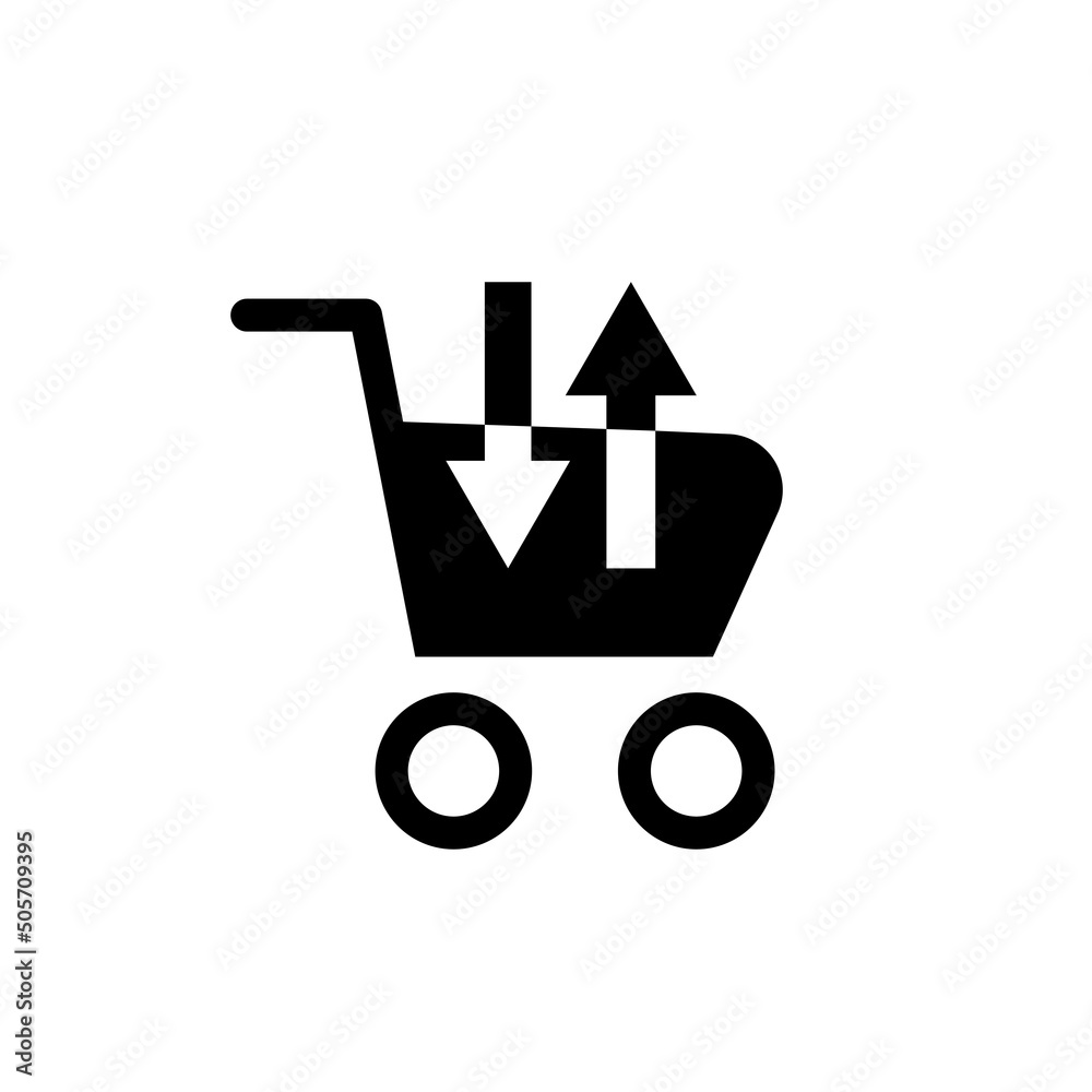 Return purchase flat icon, exchange policy, inverse delivery in shop ...
