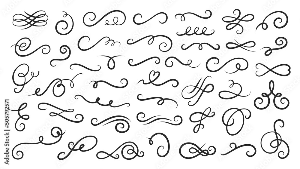 Vintage Swirl Vector Png