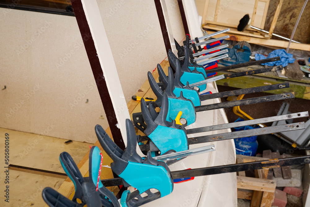 Restoring caravan after a leak from window. Rotten frame replacement ...