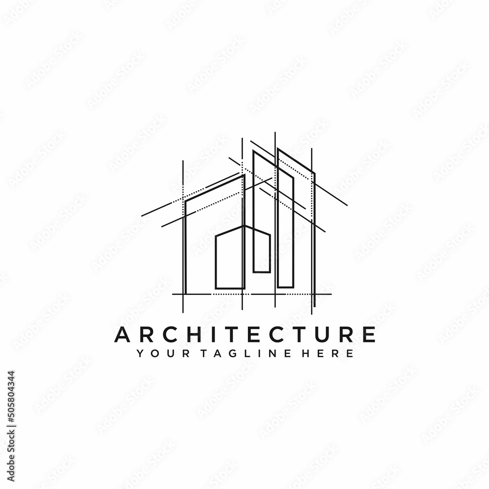 Architecture logo design, Vector construction company brand design ... Architecture logo design, Vector construction company brand design ...