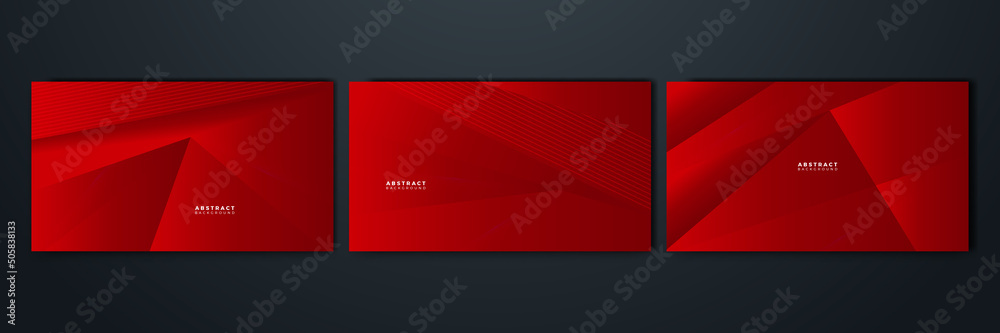 Abstract red maroon geometric shapes geometric light triangle line ...