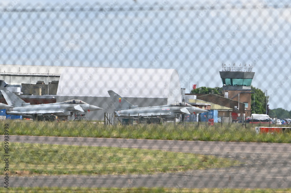 military airfield, Lincolnshire, UK Military defence Stock Photo ...