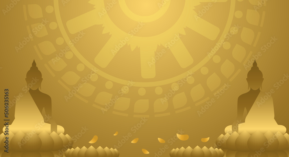 Background for makha bucha day ,Vesak Day, Atthami Puja Day, Asanha ...