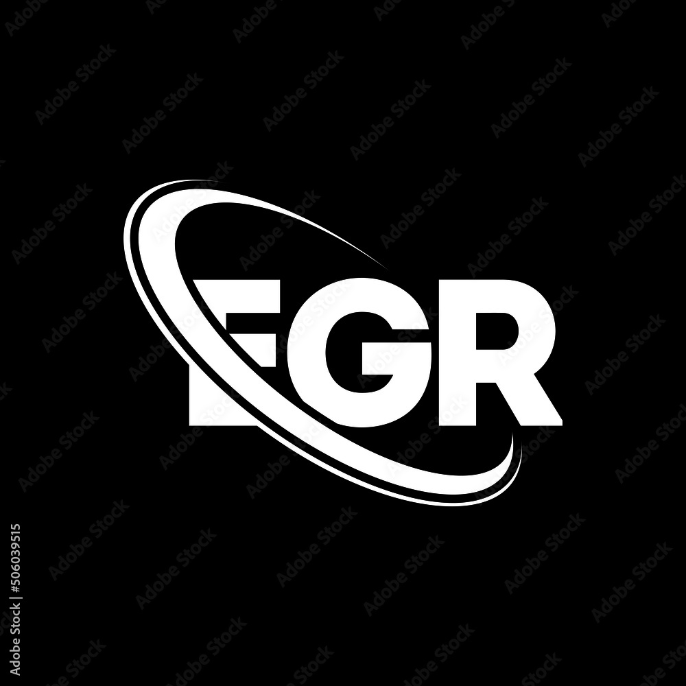 EGR logo. EGR letter. EGR letter logo design. Initials EGR logo linked ...
