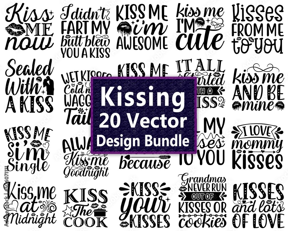KIssing 20 Vector Design Bundle SVG, Happy kissing SVG design, Kissing my 20's goodbye SVG, 20th ...