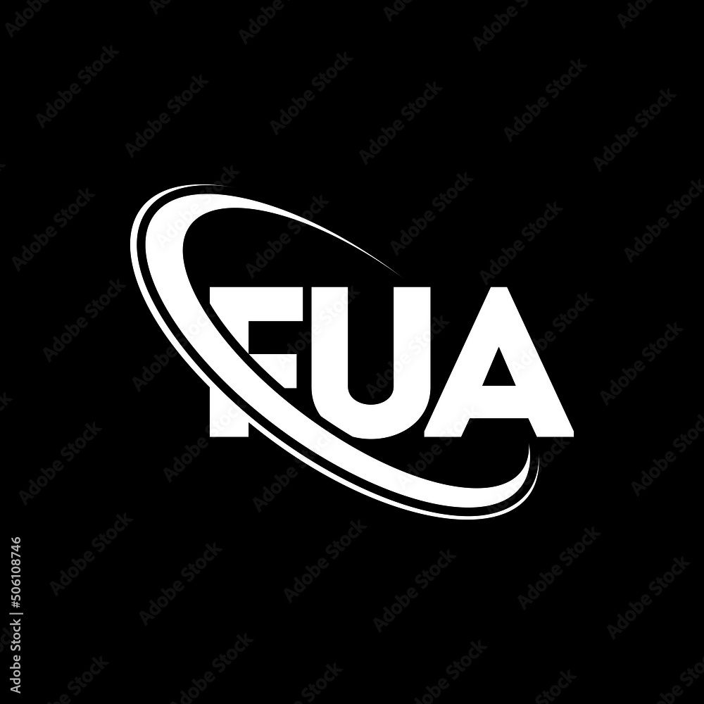 Vetor do Stock: FUA logo. FUA letter. FUA letter logo design. Initials ...