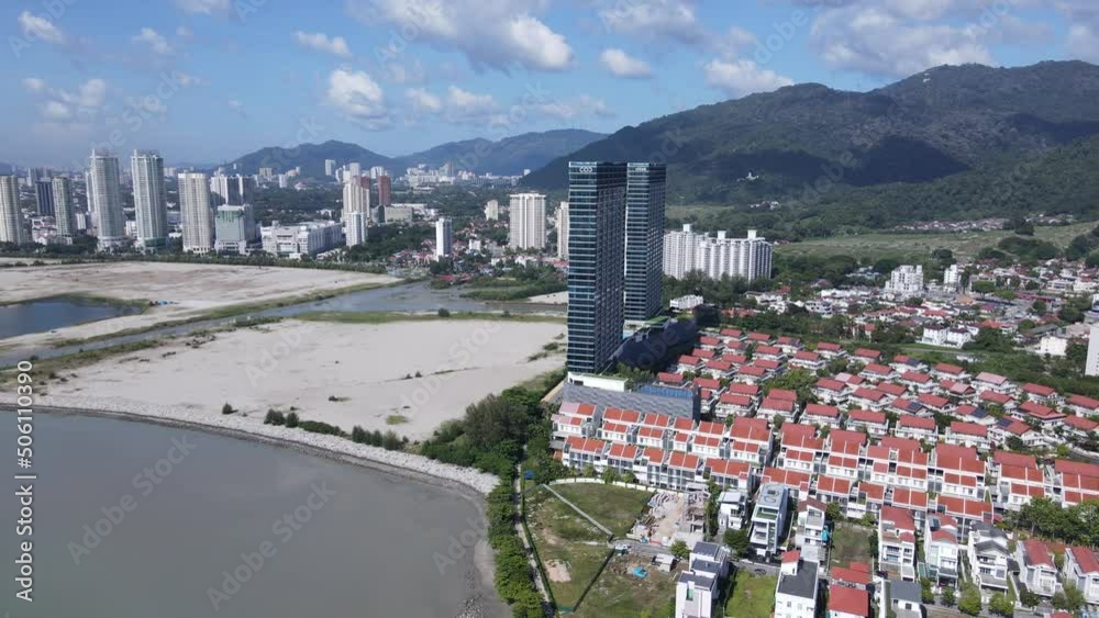 Vidéo Stock Georgetown, Penang Malaysia - May 20, 2022: The Straits ...
