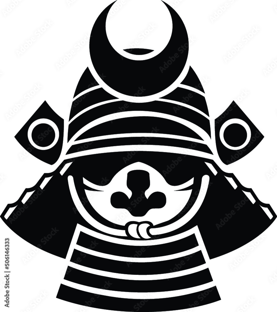 Samurai Mask Helmet Warrior Sword Fighter Fight Duel Japanese Blade ...