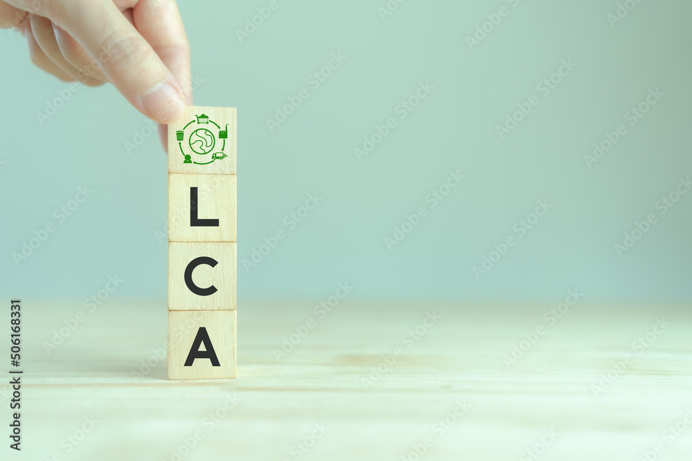 LCA, Life cycle assessment concept. Methodology for assessing ...