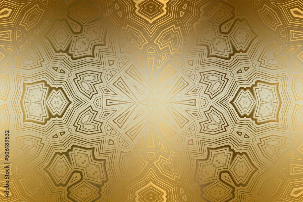 Golden Abstract decorative paper texture background for artwork ...