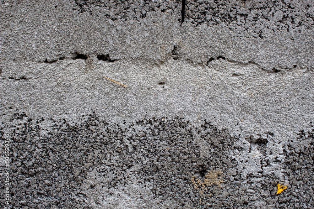 Texture of expanded clay blocks. Wall made of expanded clay blocks ...