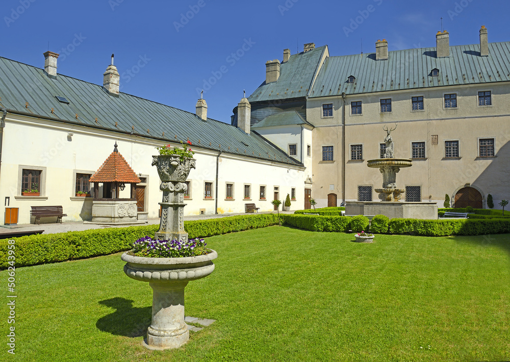 Cerveny Kamen Castle is a 13th-century castle in Slovakia. Photos ...