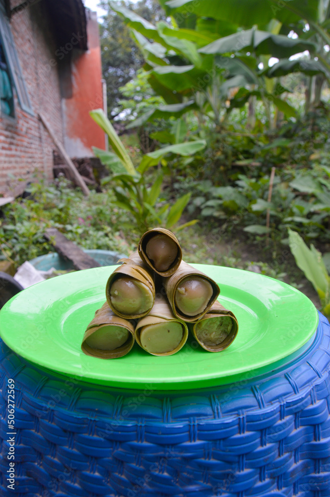 Jumbrek traditional food from Lamongan, East Java, Indonesia Stock ...