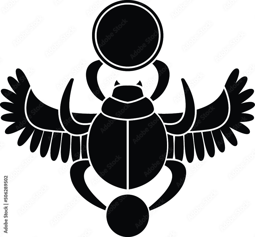 Hieroglyph Totem Scarab Pillar Hieroglyphs Symbol Symbols Ancient Egypt ...