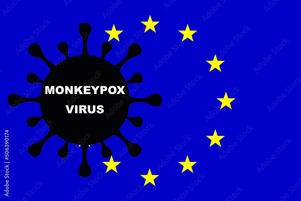 Mpox. Monkeypox. Clade 1. Europe. Europe Union. Monkeypox blisters on ...