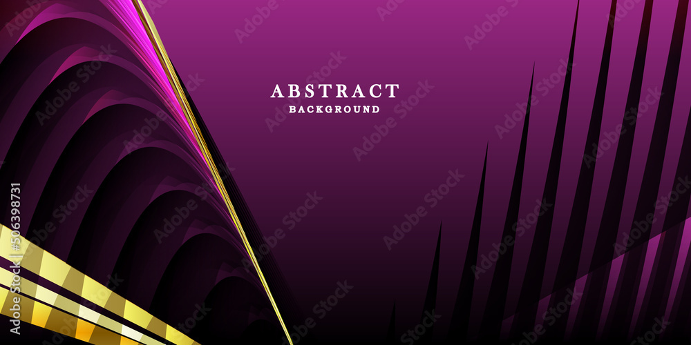 Luxury violet gold background vector Stock Vector | Adobe Stock