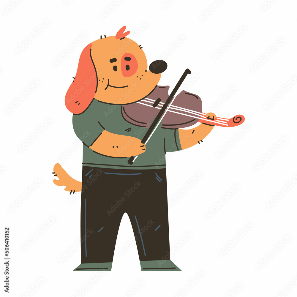 Cartoon Viola