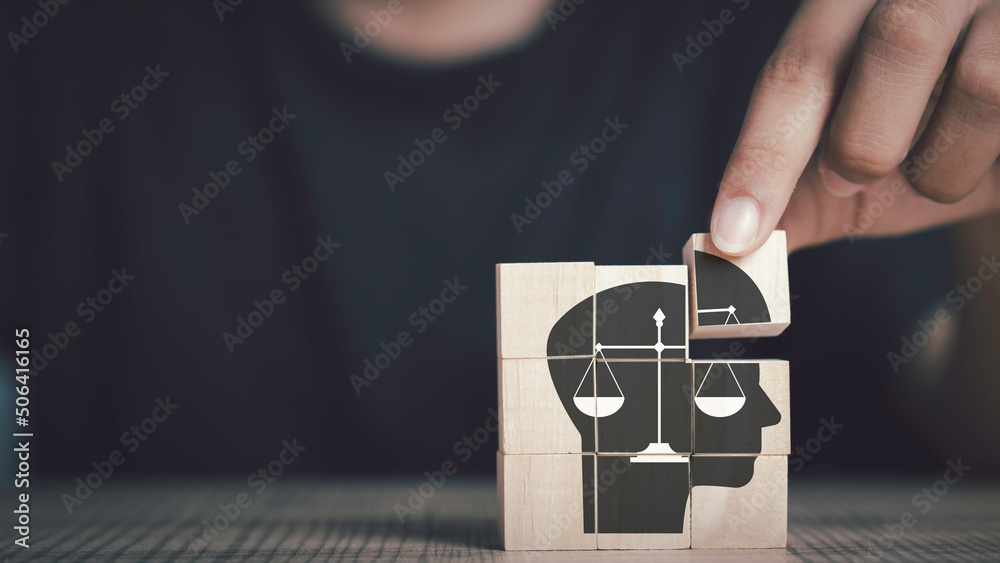 Poster Ethics inside human mind, Business ethics concept – Wall Art ...