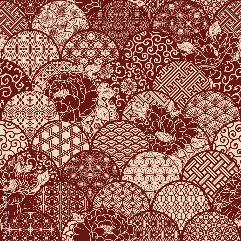 Japanese Peony Pattern