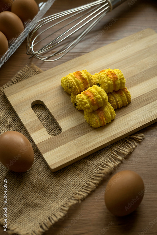 Kuih or cookies in Malaysia during celebration of Eid Mubarak (Hari ...