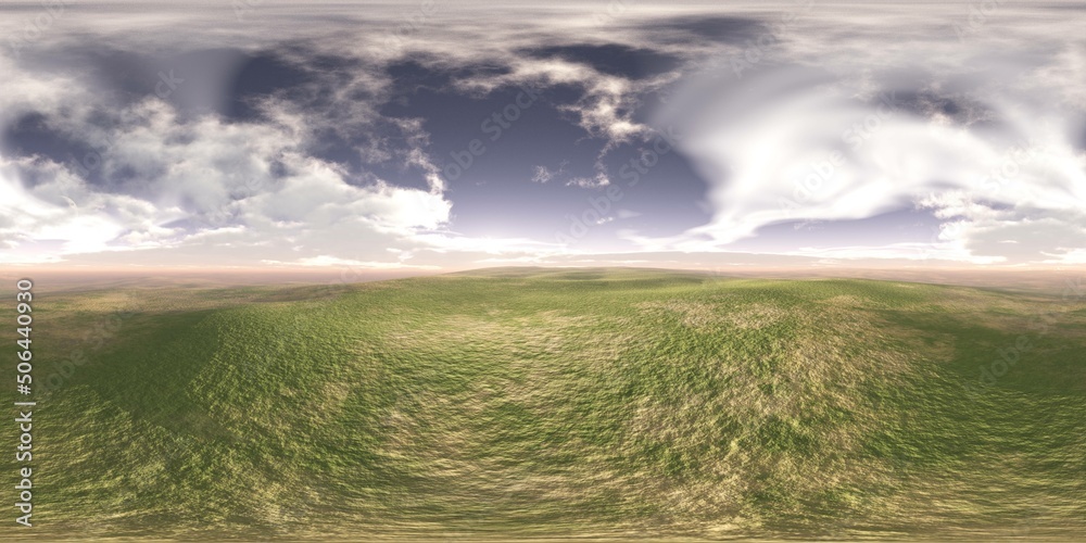 landscape, environment map ,HDRI High resolution map. Round panorama ...