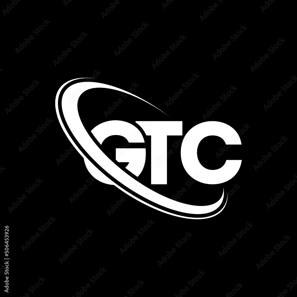 GTC logo. GTC letter. GTC letter logo design. Initials GTC logo linked ...