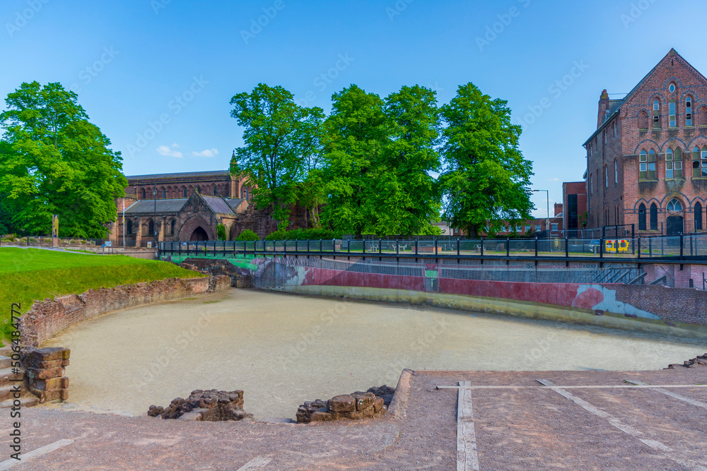 Chester Roman Amphitheatre - Britain's largest Roman amphitheatre ...