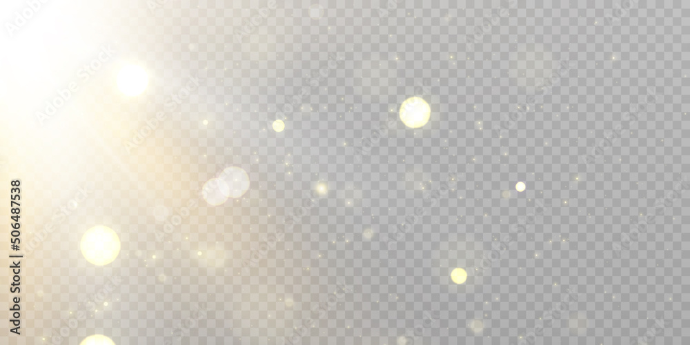 Sparkling glare light effects with colorful shimmer. Beautiful lens ...