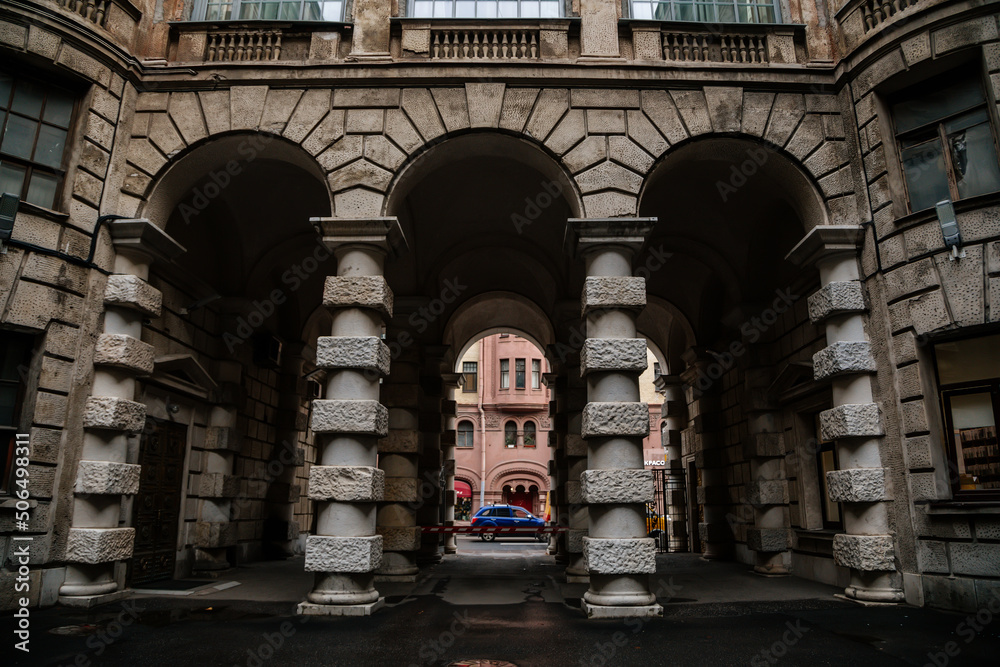 Saint Petersburg, Russia, 18 October 2021: Profitable House of early ...