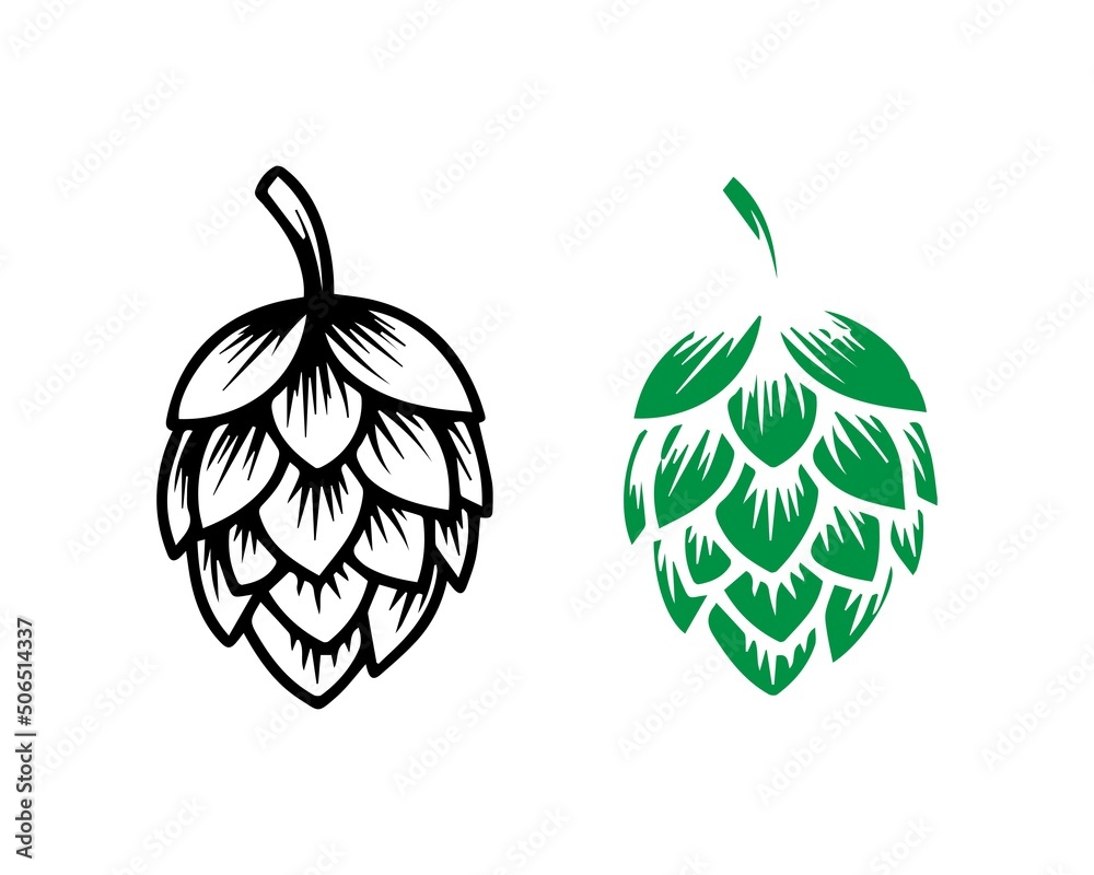 Hops Vector Clipart