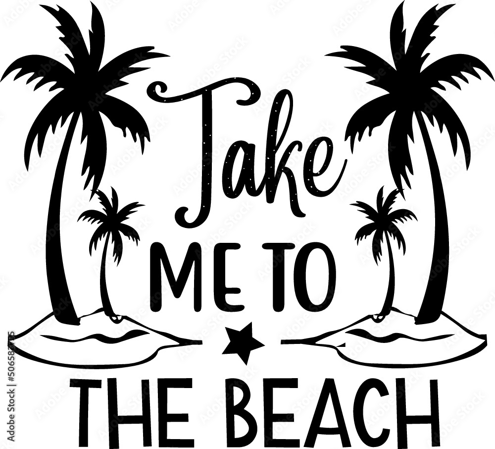 beach svg bundle,beach svg,beach design,beach svg design, Stock Vector ...