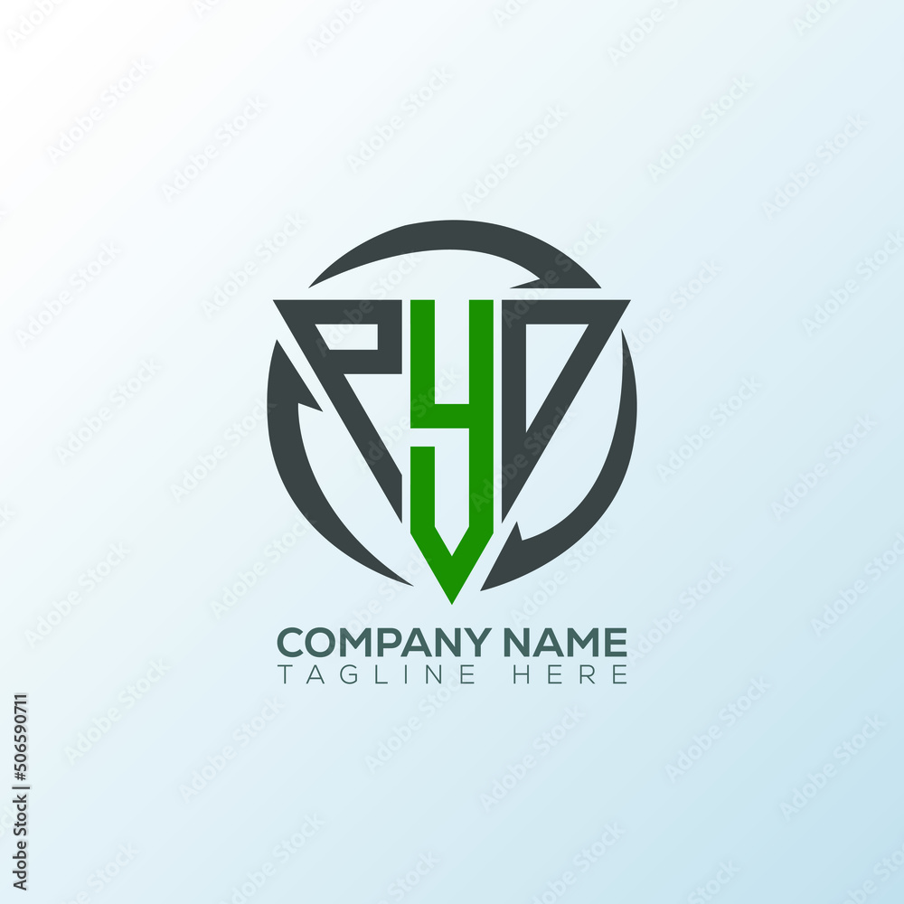 PYO letter logo design on white background.PYO creative initials letter ...