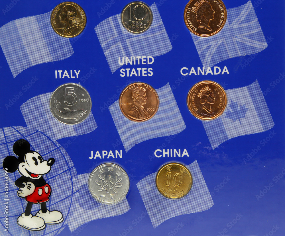 Destination Epcot International Coins. Disney World. Epcot Park ...