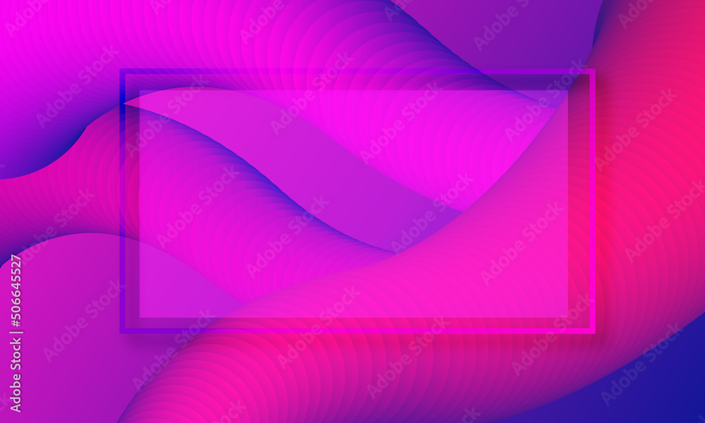 3d curve Shape pink gradient texture background design . Stock Vector ...