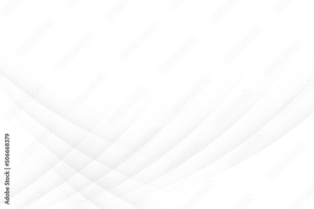 Abstract white and gray color, modern design background with geometric ...