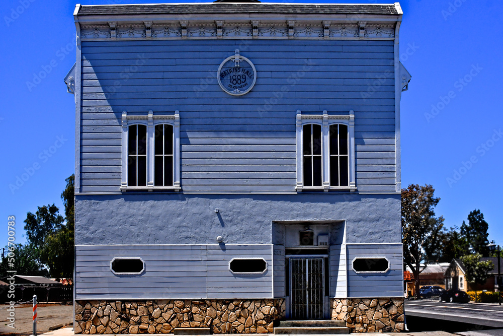 Watkins Hall built in 1889 has been a saloon, dance hall, meeting hall ...