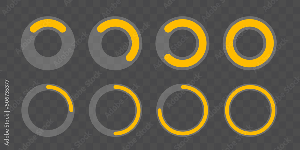 Timeline. Timeline for workouts, videos, etc. Set of timeline or ...