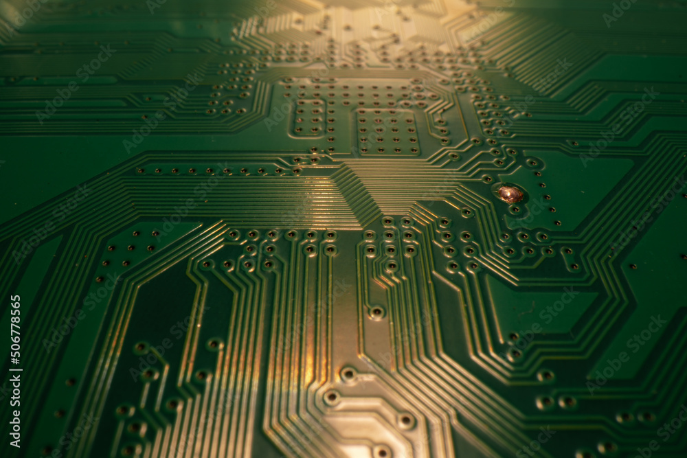 Electronic circuit board background. Abstract digital technology ...