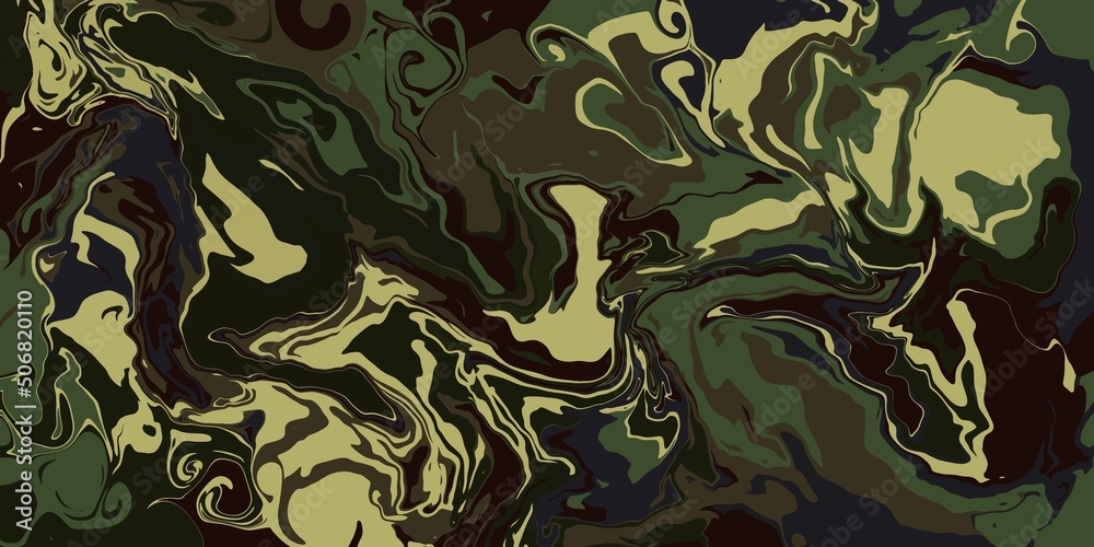 Military color background with Liquify Motion effect Stock Illustration ...