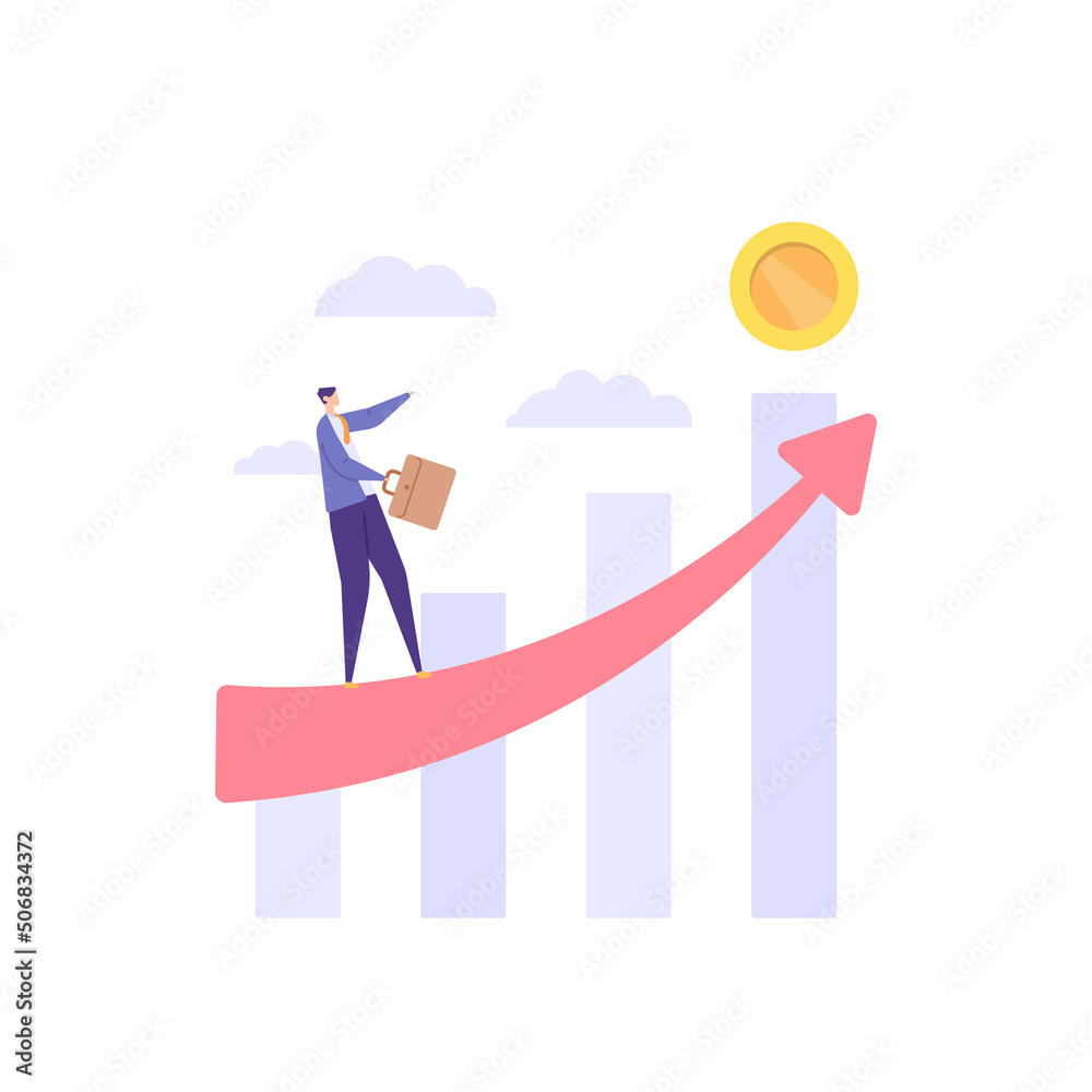 career growth, promotion or position, increase in income or salary. an ...