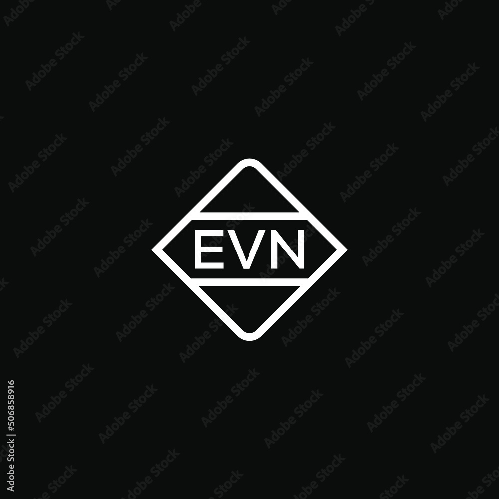 EVN letter design for logo and icon.EVN monogram logo.vector ...