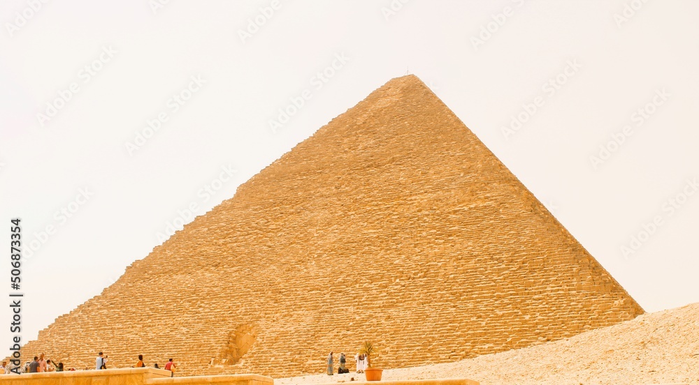 The Giza Pyramids one of the world’s seven wonders. the Step Pyramid at ...