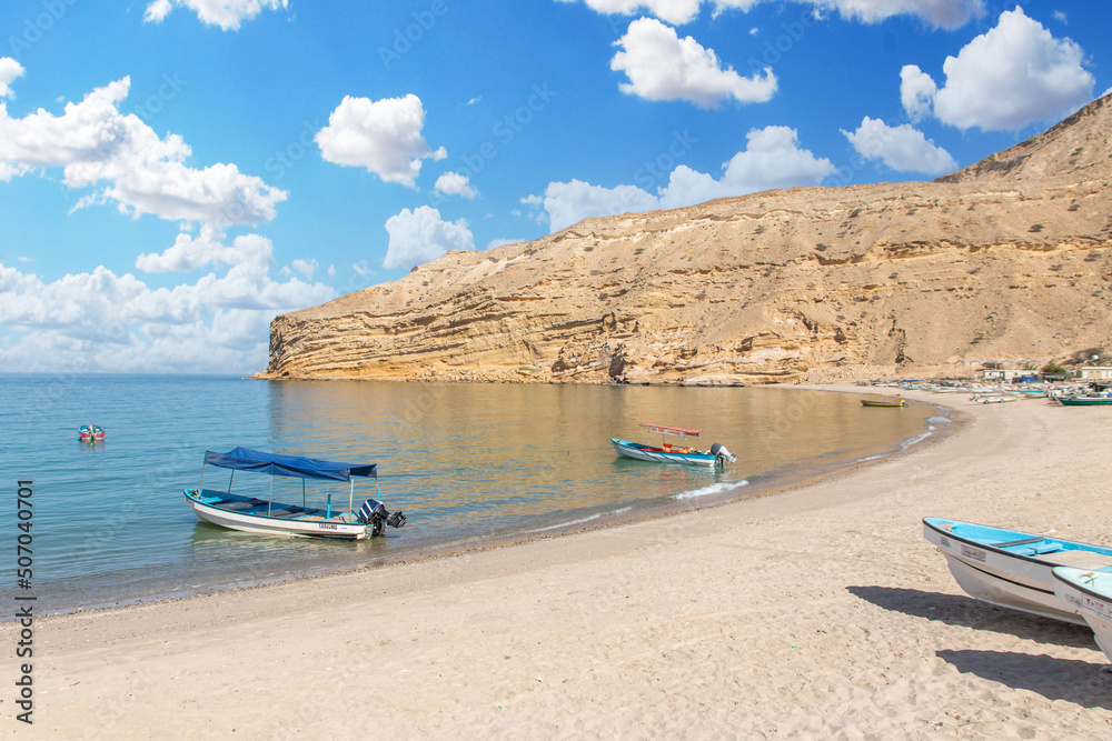 Muscat, Oman - surrounded by the green waters of the arabic sea, Oman ...